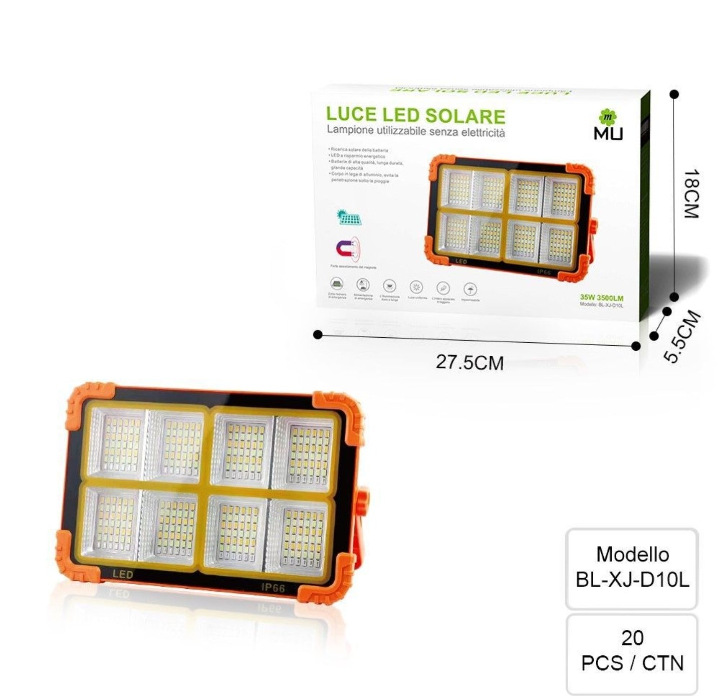 BJ-XJ-D10L LED Solar Light – MULIN SRL